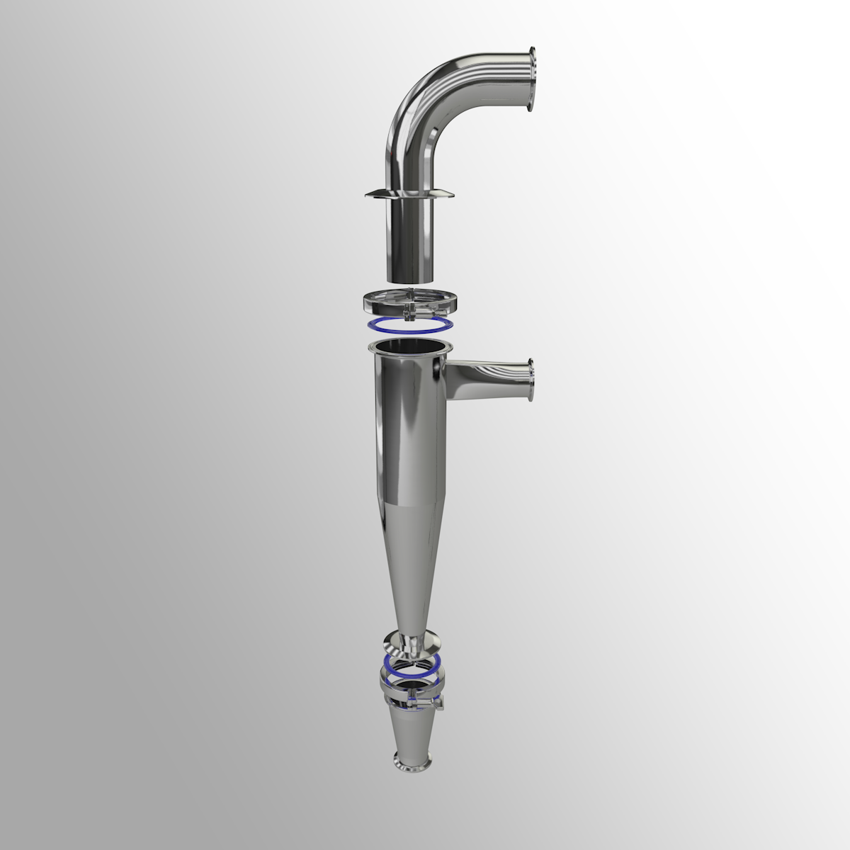 Pharmaceutical stainless steel cyclone for particle seperation — ALP ...