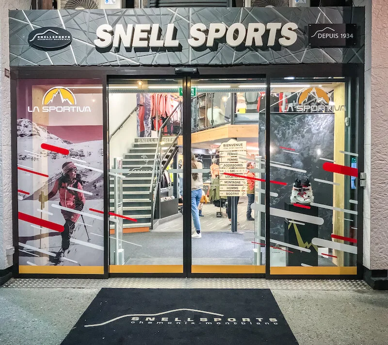 De 1934 à aujourd'hui, Snell Sports votre magasin de sport à Chamonix
