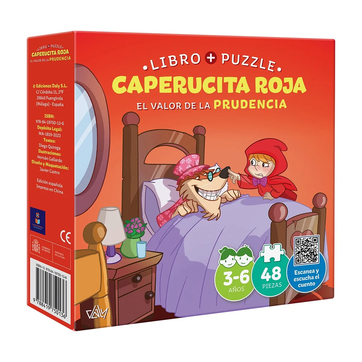 Libro+Puzzle: Caperucita roja — Ediciones Daly