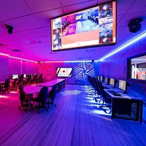 Designing Esports room interiors (gaming rooms) for university student ...