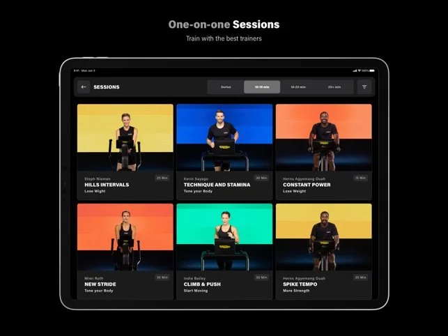 Virtual trainer digital fitness in gyms — biofit gym + spa design ...