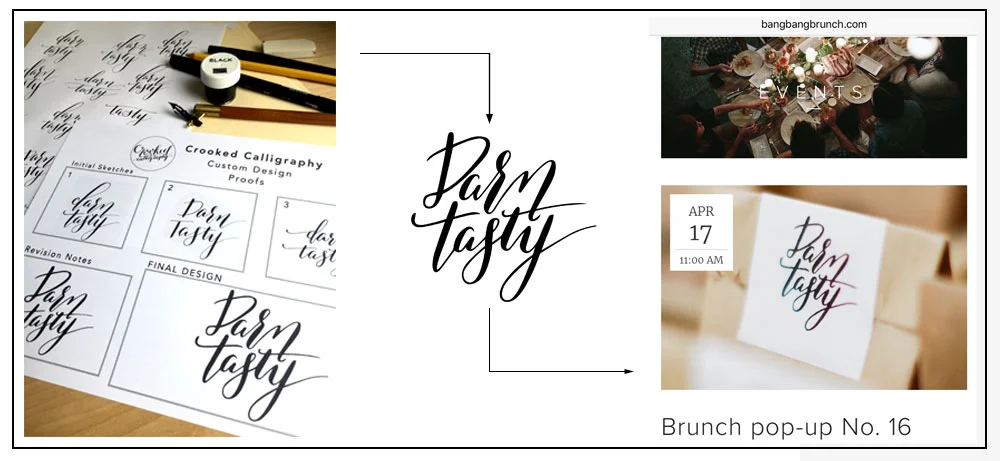 Logos & Branding — Crooked Calligraphy
