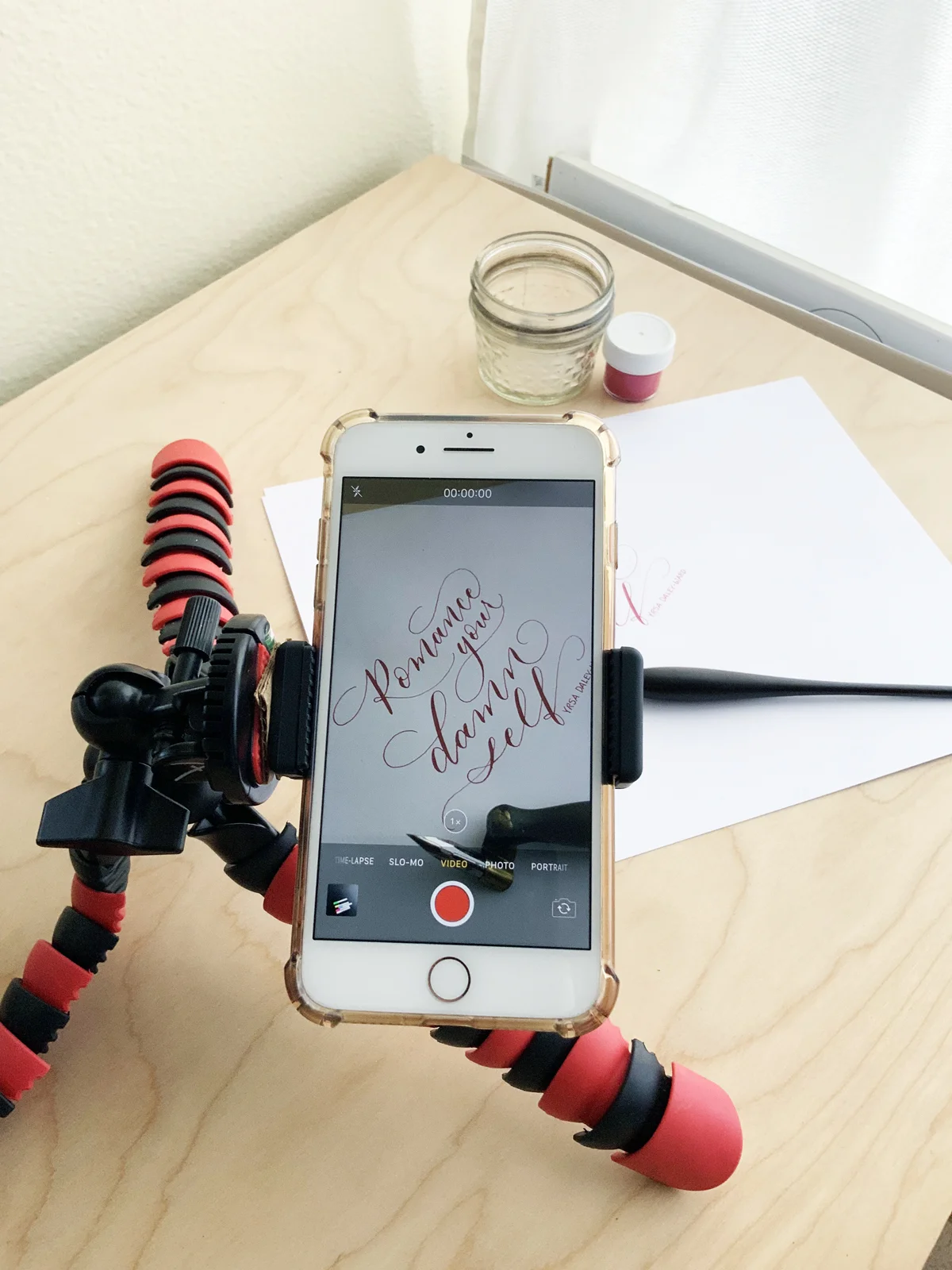 HOW TO: Film Calligraphy Videos with your Smartphone — Crooked Calligraphy