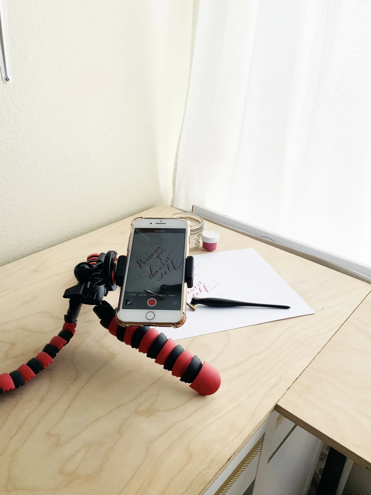 HOW TO: Film Calligraphy Videos with your Smartphone — Crooked Calligraphy