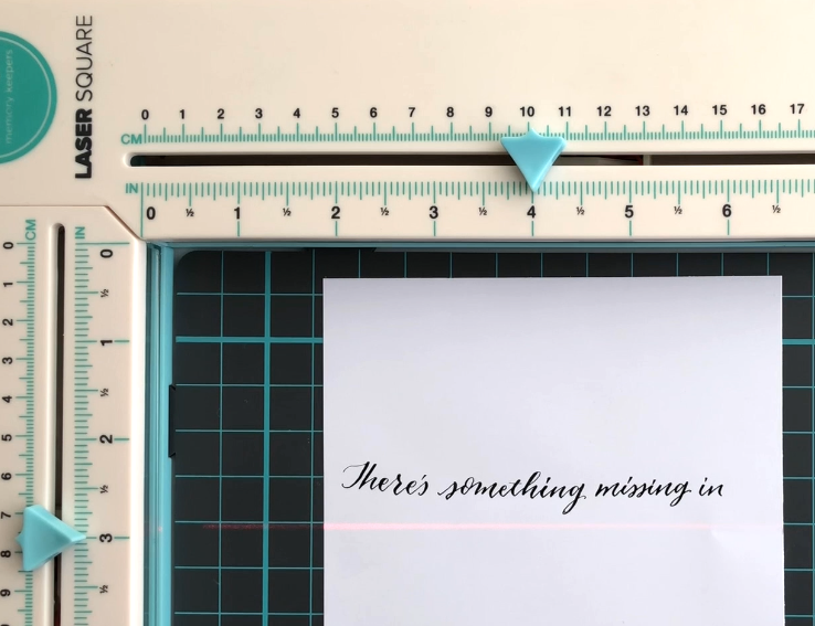 HOW TO Write Calligraphy In A Straight Line Crooked Calligraphy