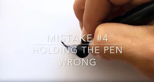 The MOST COMMON Beginner Calligraphy Mistakes — Crooked Calligraphy