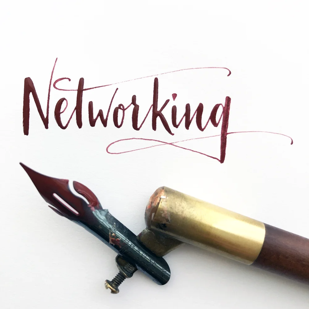 CALLIGRAPHY BUSINESS: Networking to Find Clients (for Introverts - Part ...
