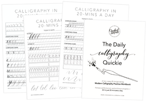 Learn Calligraphy — Crooked Calligraphy