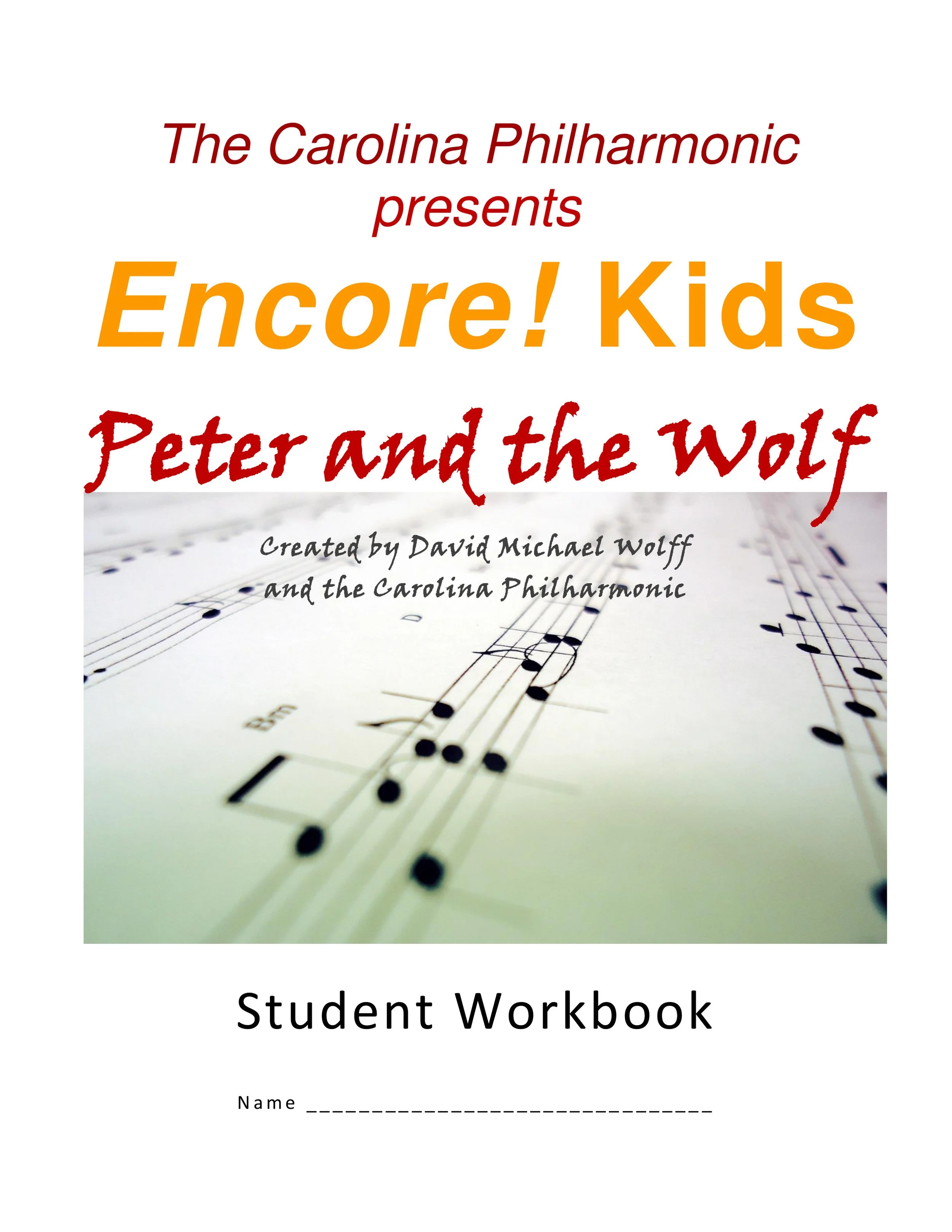 Peter and the Wolf resources — The Carolina Philharmonic