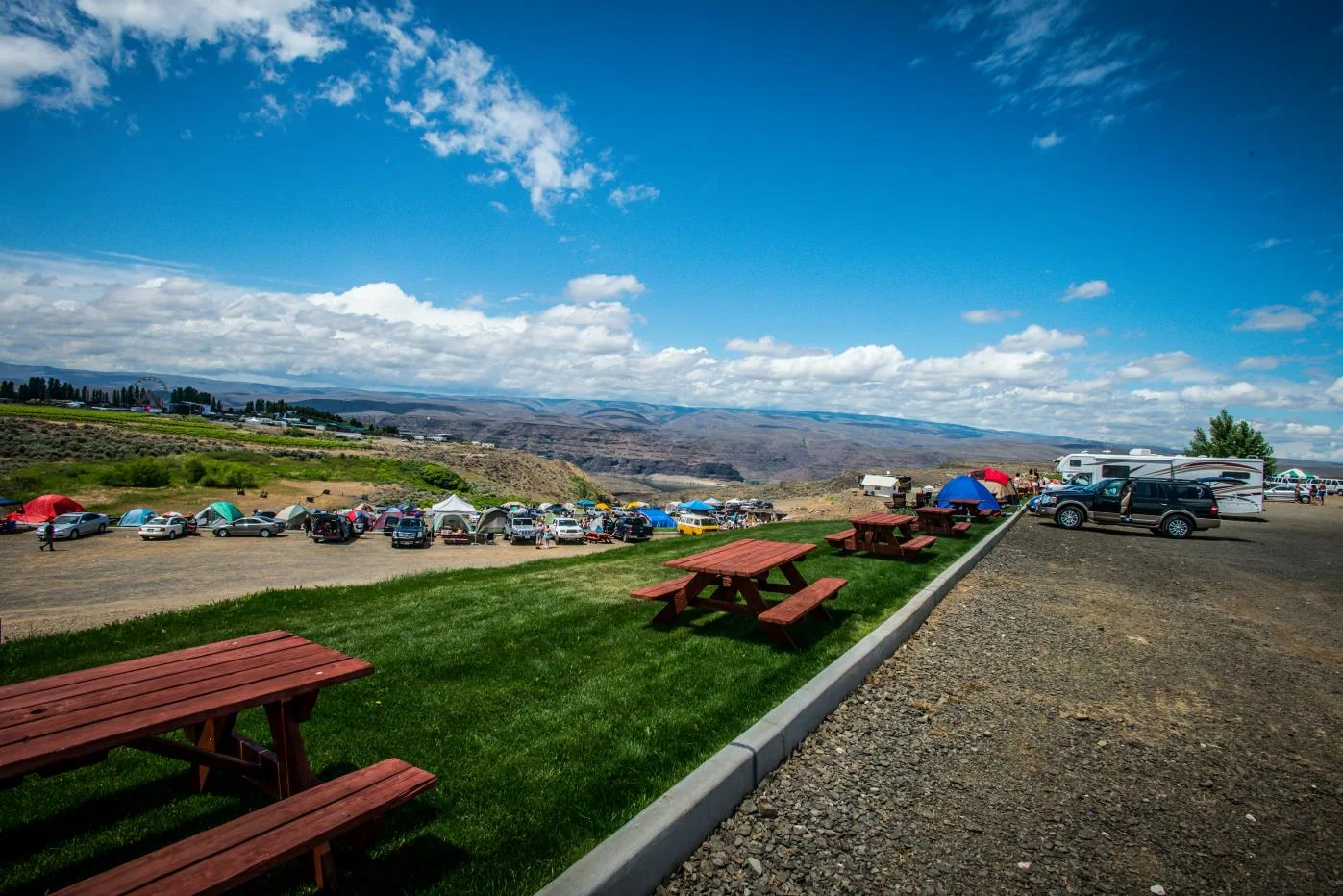 Gorge Amphitheater Standard Camping