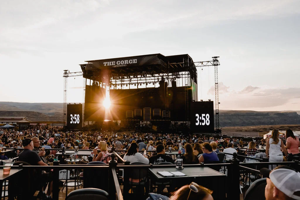 PREMIUM SEATING — The Gorge Campground
