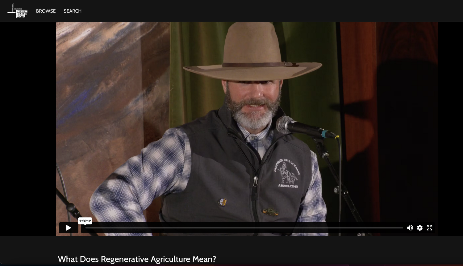 Editing "The Cowboy" Archetype — Western Folklife Center