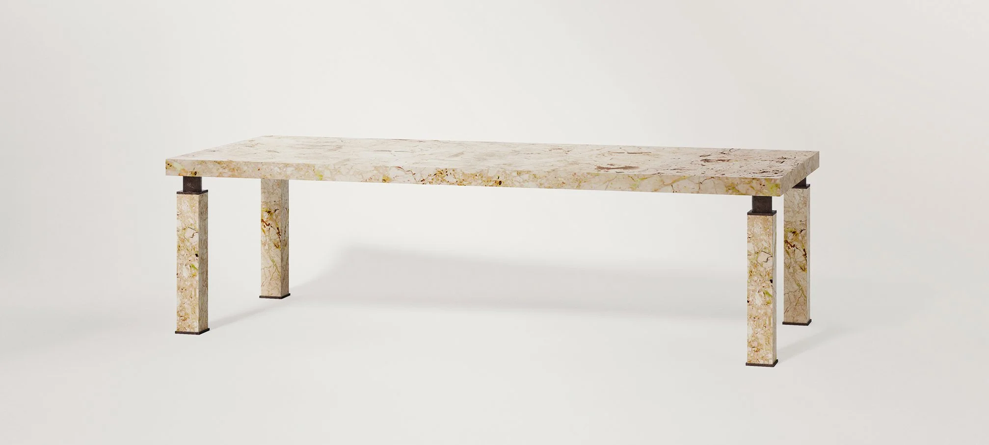 DIONE table rectangle 260 - stone — Garnier et Linker