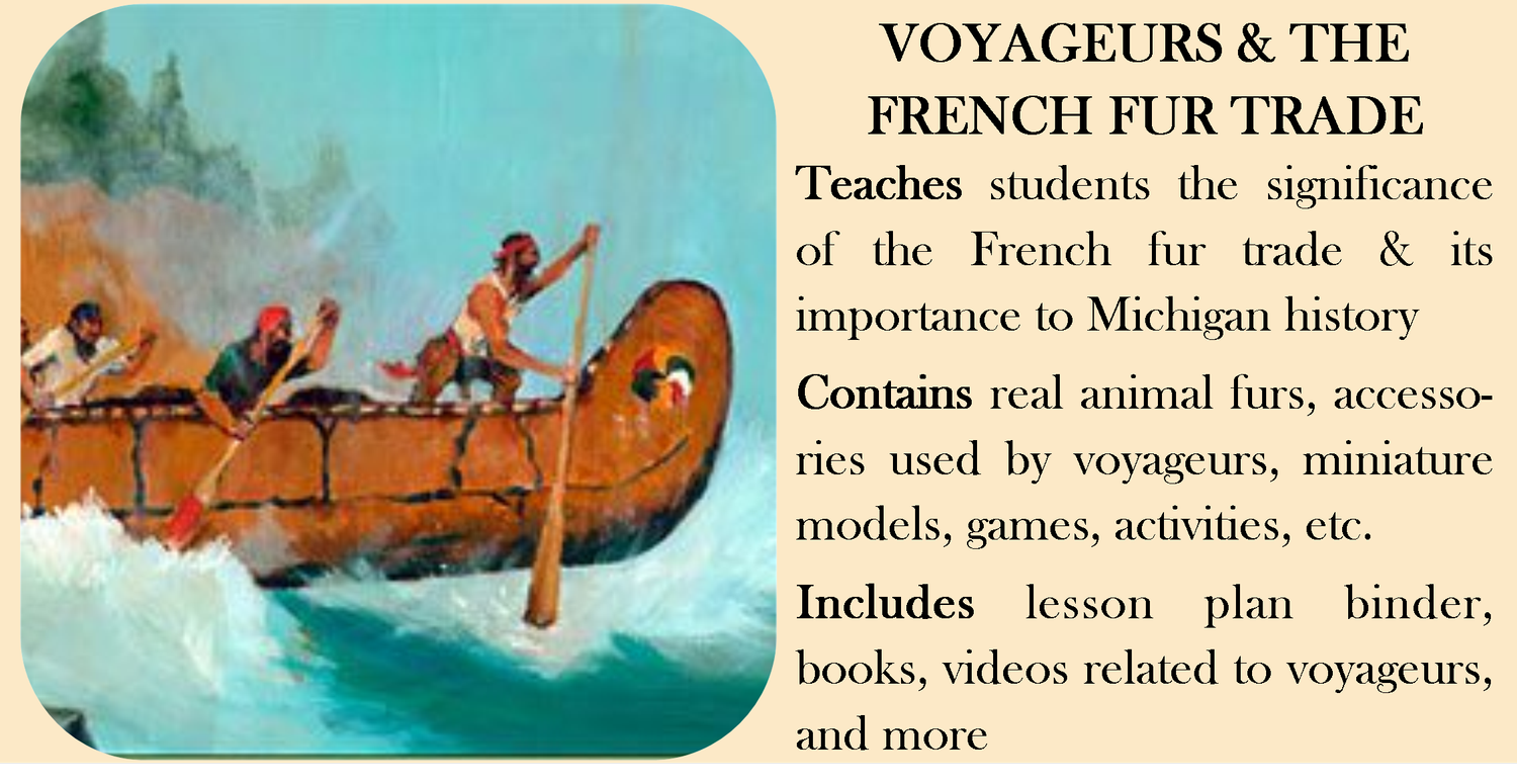 Voyageurs and the French Fur Trade — North Berrien Historical Museum