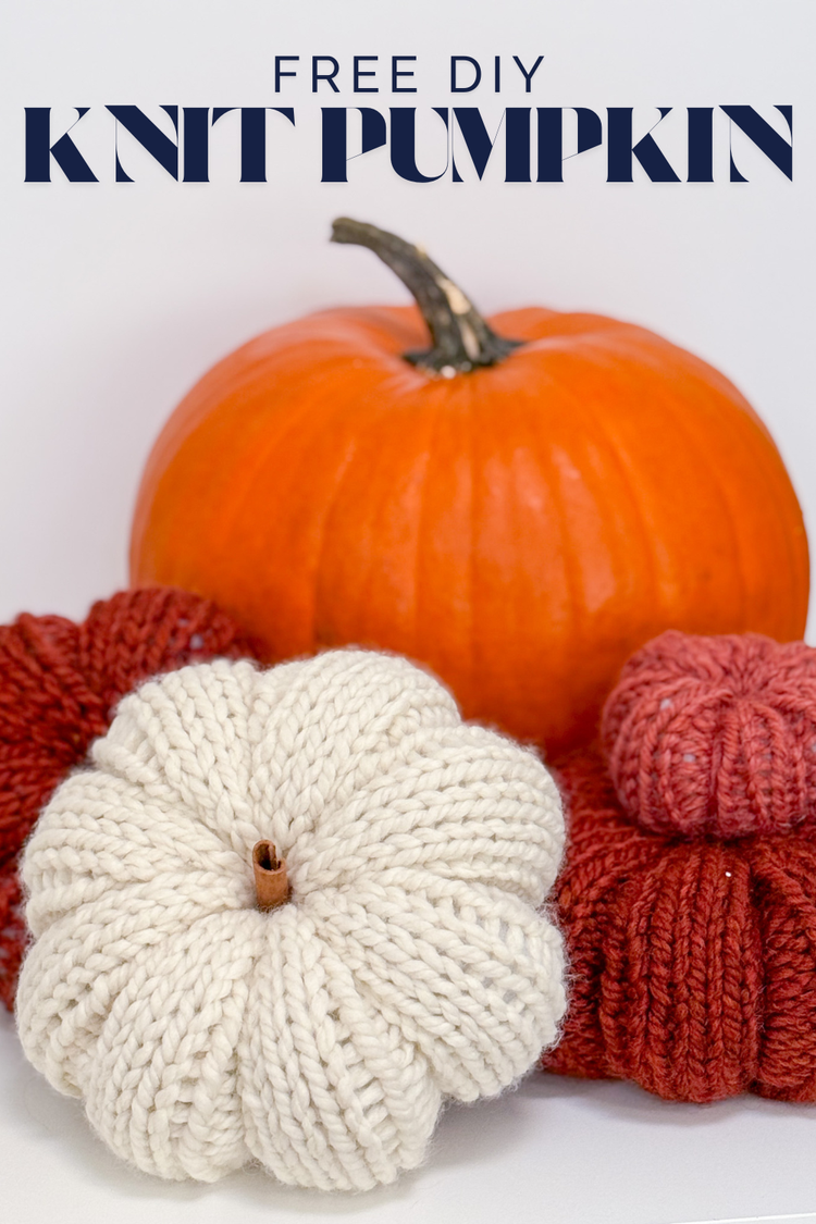 FREE - DIY KNIT PUMPKIN PATTERN — Knitatude