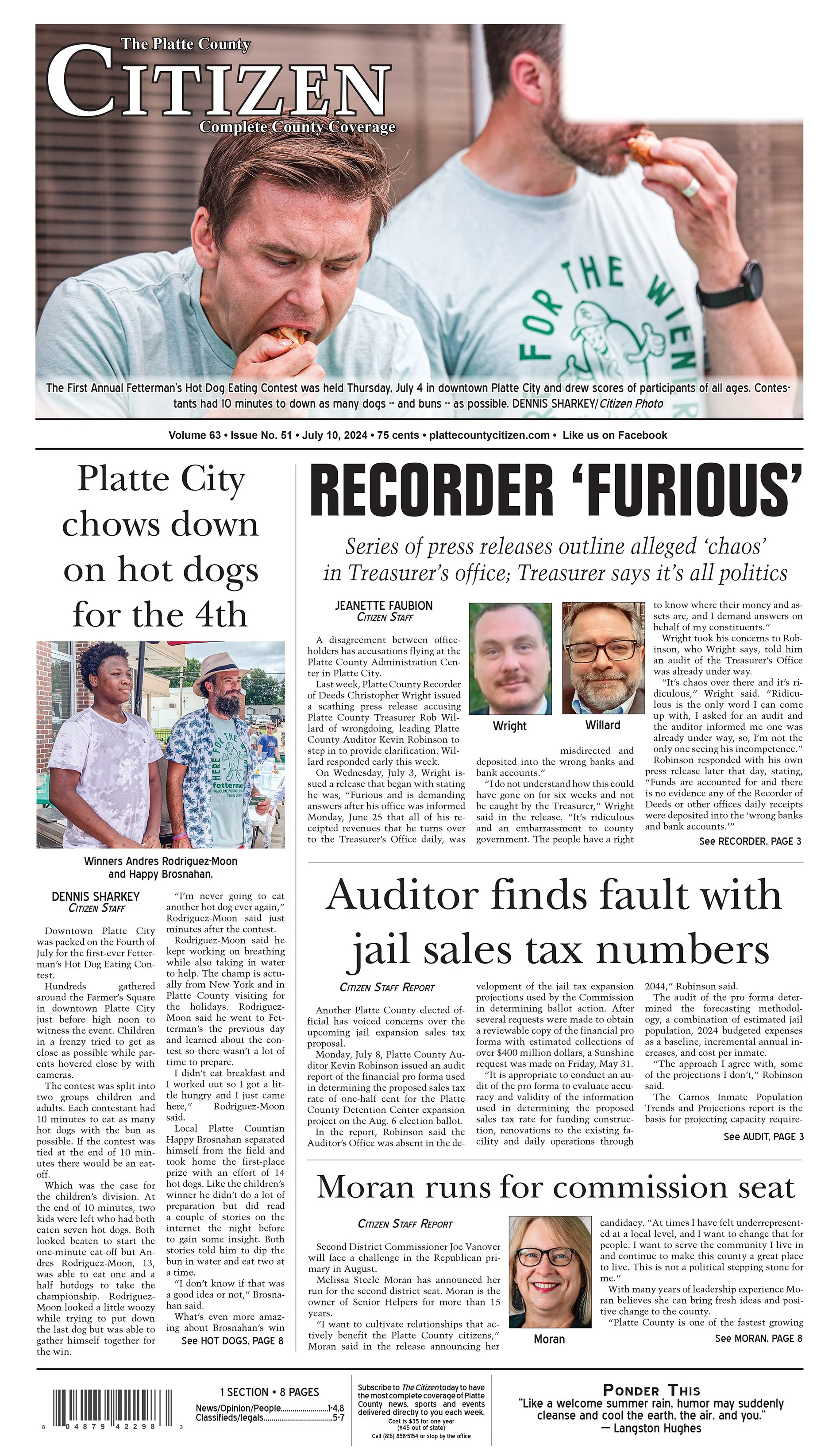 Classifieds — The Platte County Citizen