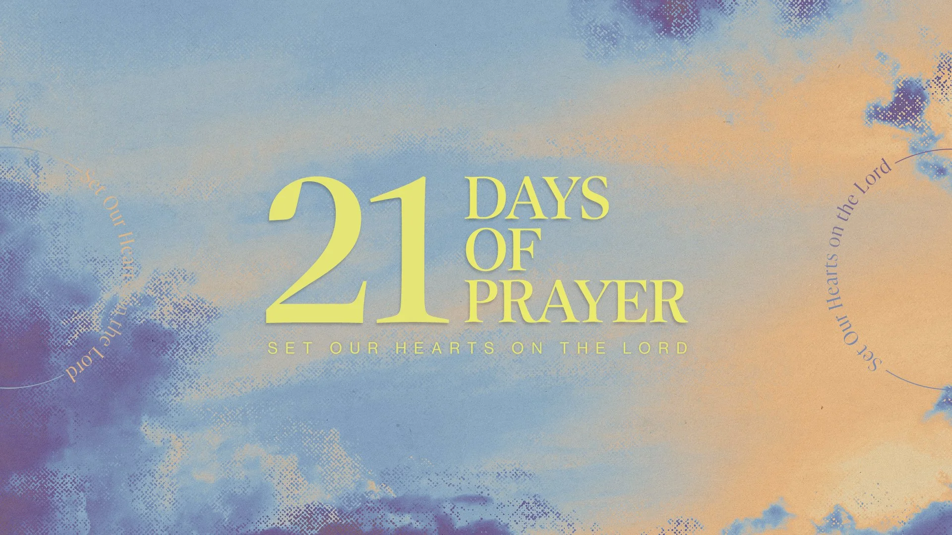 Let's Talk 21 Days of Prayer — North Parkersburg Baptist Church