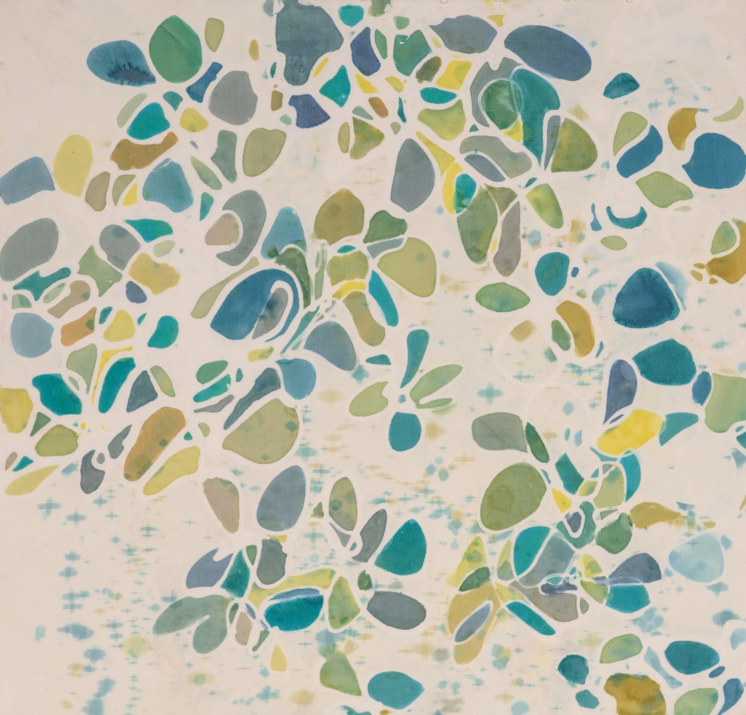 SOLD -Paintings on Silk ⎯ Megan Adams Brooks — Megan Adams Brooks