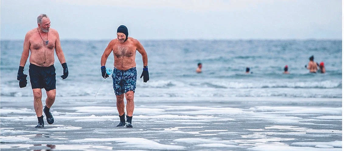 Sunday mornings with the ‘Dopamine Dippers:’ Where cold water ...