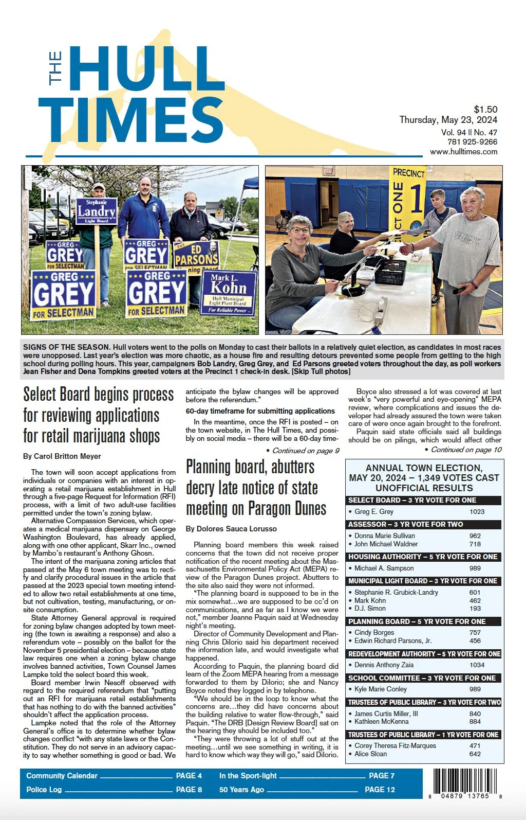 Calendar — The Hull Times