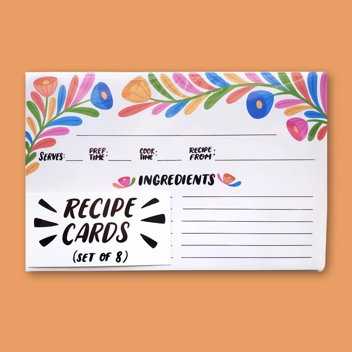 Printable Recipe Cards With Purchase Patterns