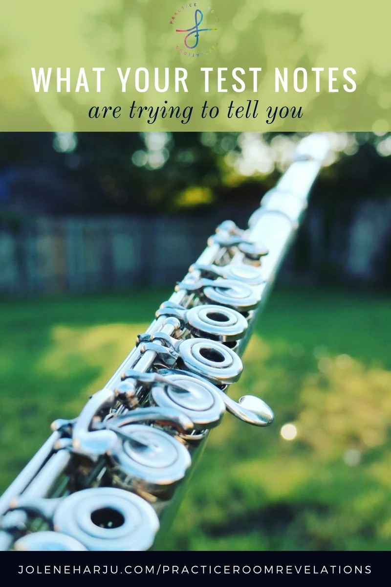 What Your Test Notes Are Trying To Tell You — Jolene Madewell