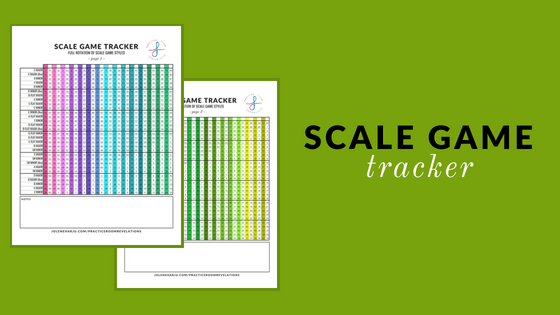 Scale Game Tracker [Free Download] — Jolene Madewell