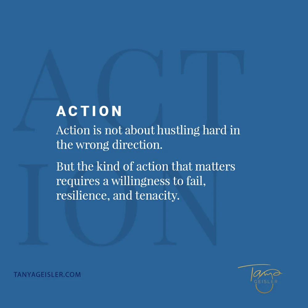Action, Confidence, and Imposter Syndrome — Tanya Geisler