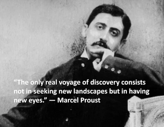 Quote Of The Day – Marcel Proust — THOMAS KELLEHER | WRITER
