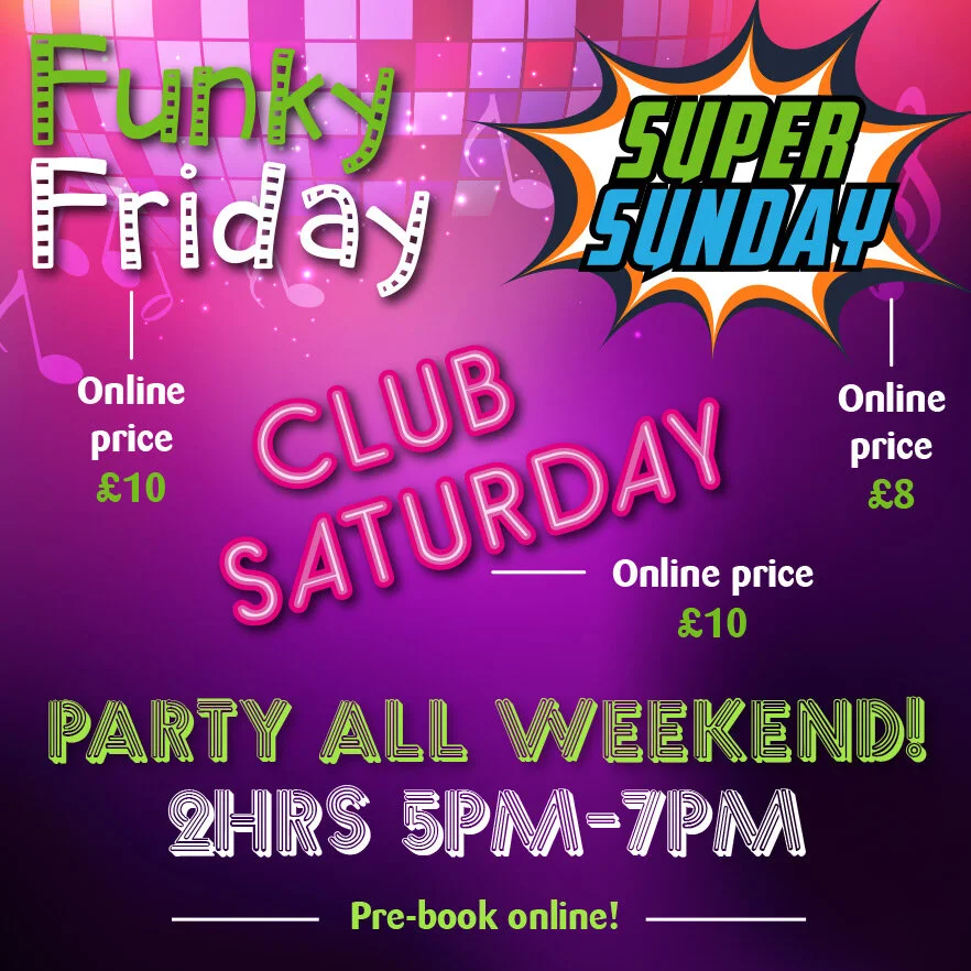 The Party Weekend is Back! — Super Tramp Plymouth