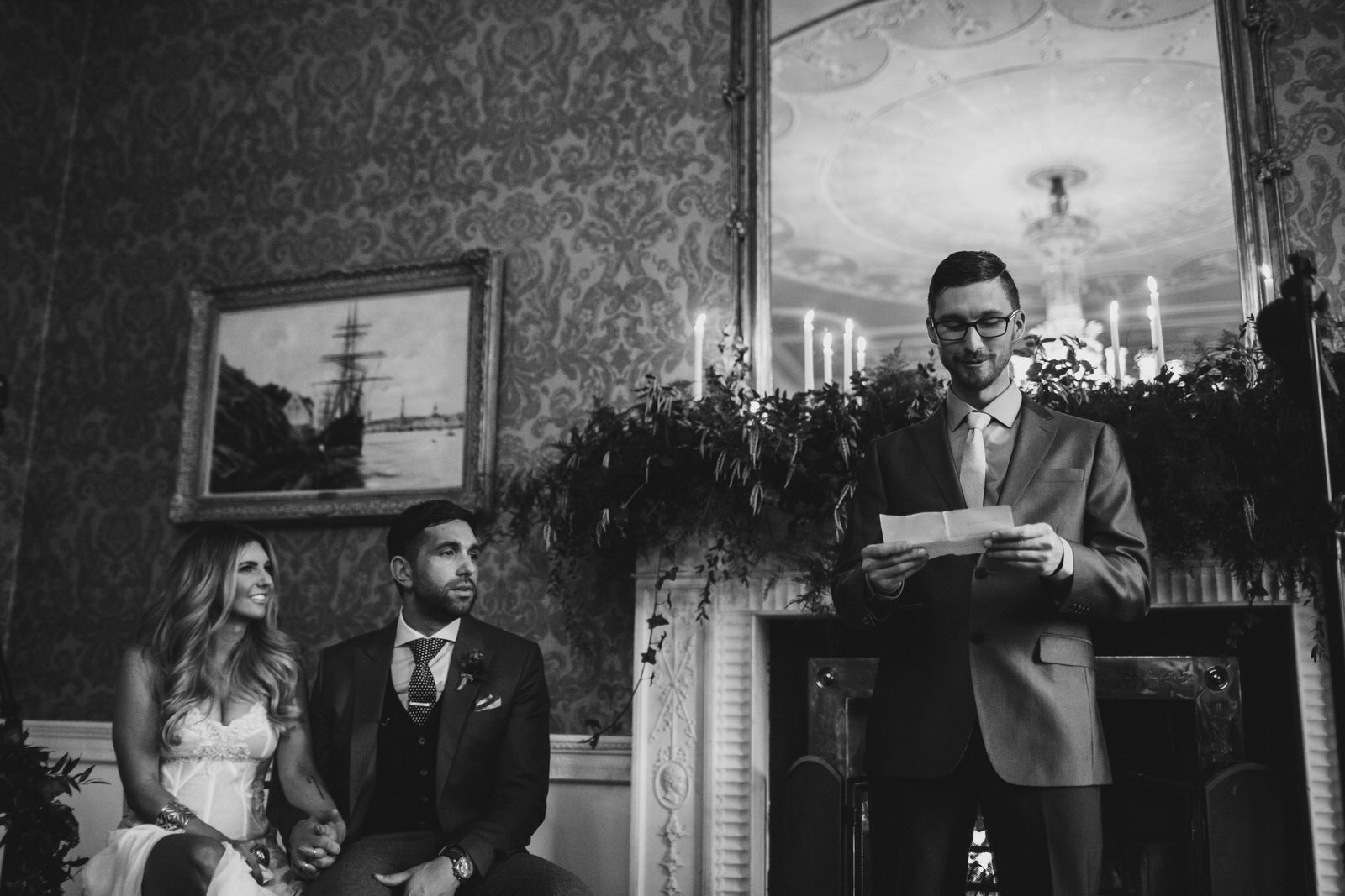 Sarah and David's K CLub Wedding - Michelle Prunty Photography