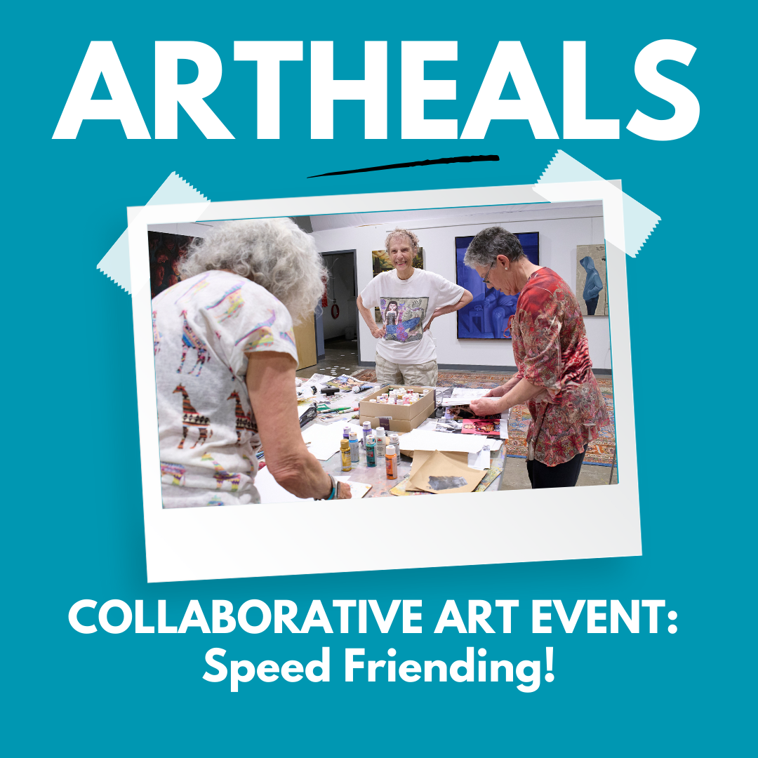 Speed friending and collaborative art making — InterUrban ArtHouse