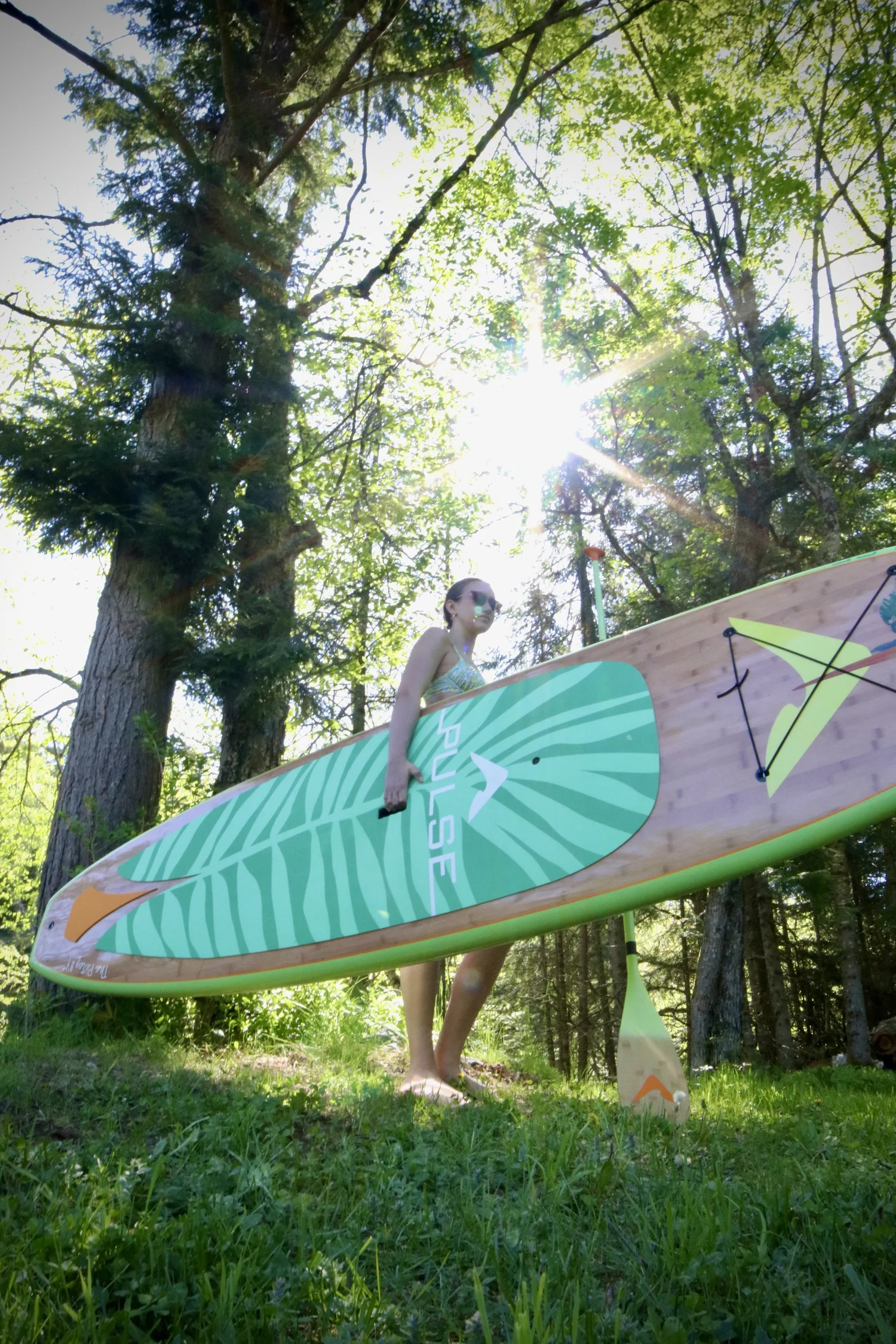 Traditional Boards – Epoxy EPS Core & Bamboo Veneer SUPs — Pulse SUP