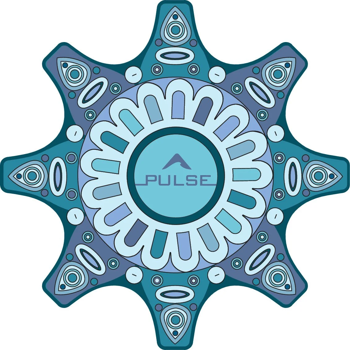 Mandala Port Floating Dock | Connect Up to 8 iSUPs — Pulse SUP