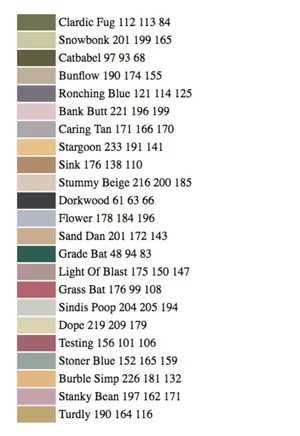 JH Impossible Colors — J. Hannah Journal