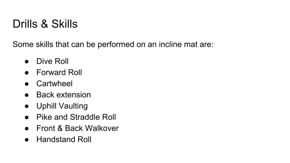 5' x 7' x 18" Folding Incline Mat — Glory and Power Enterprises
