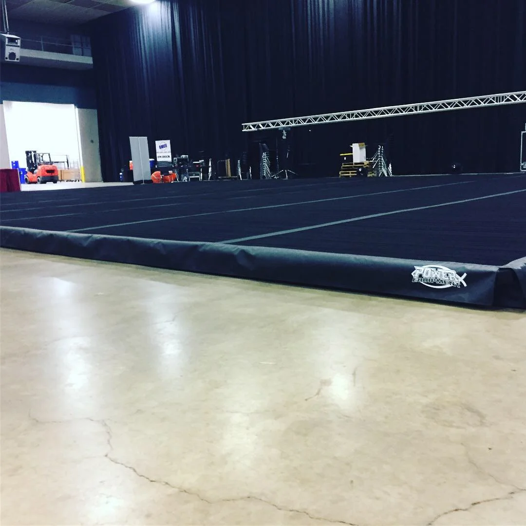 54' x 42' Cheer Spring Floor with 2 Inch Thick, Carpet Bonded Foam ...