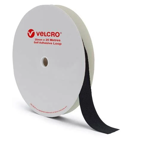 2" x 75' Black Loop Fastener Rolls — Glory and Power Enterprises