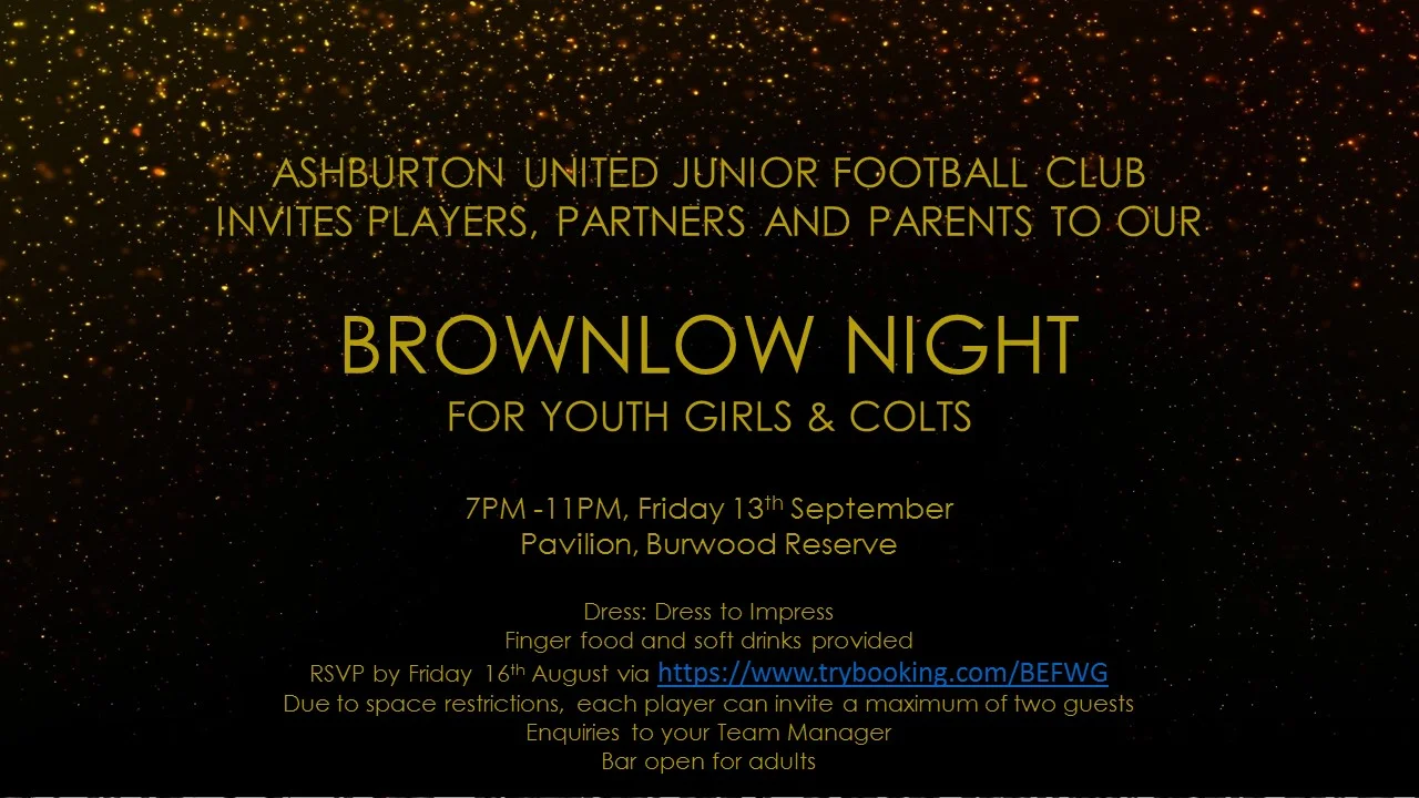 Club Events — Ashy Redbacks