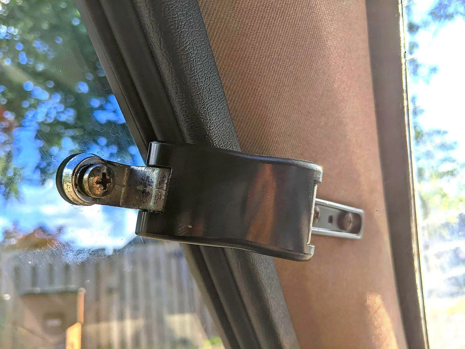 BMW E30 Coupe Pop Out Rear Window Latch Trim - SET - Replaces ...