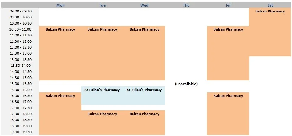 Info — Dr Adam C Falzon