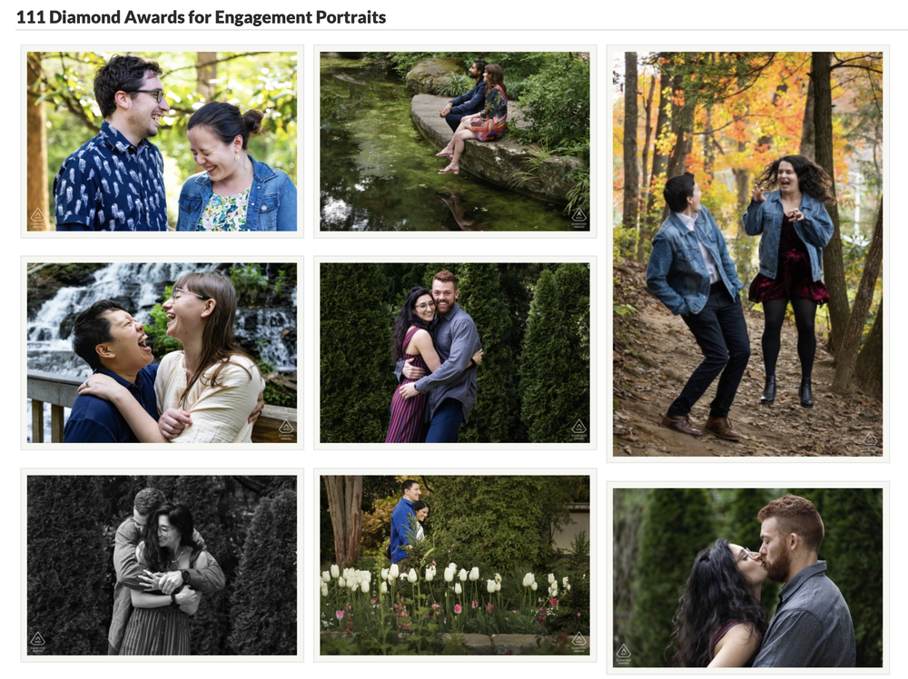 Recent award-winning engagement awards