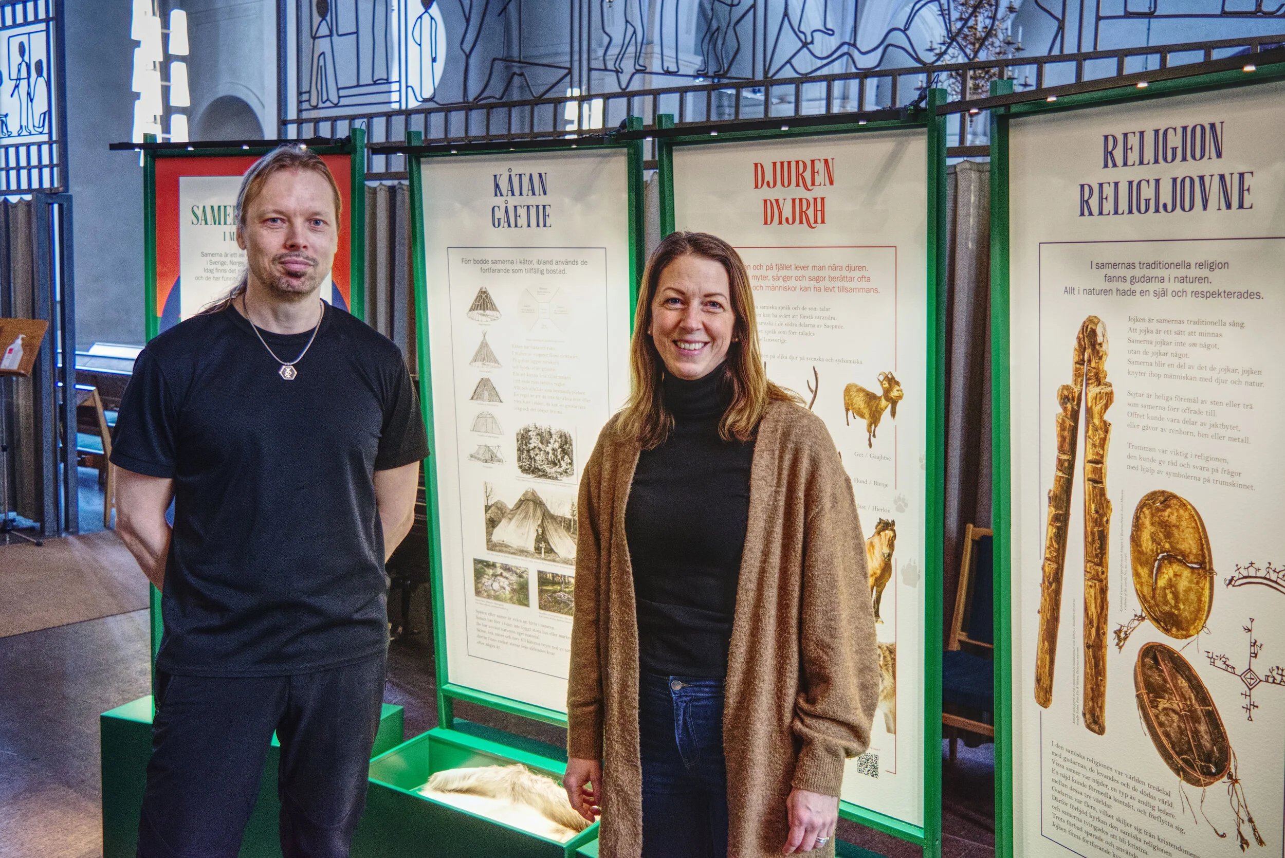 Samisk utställning i Ockelbo — KUXA.SE