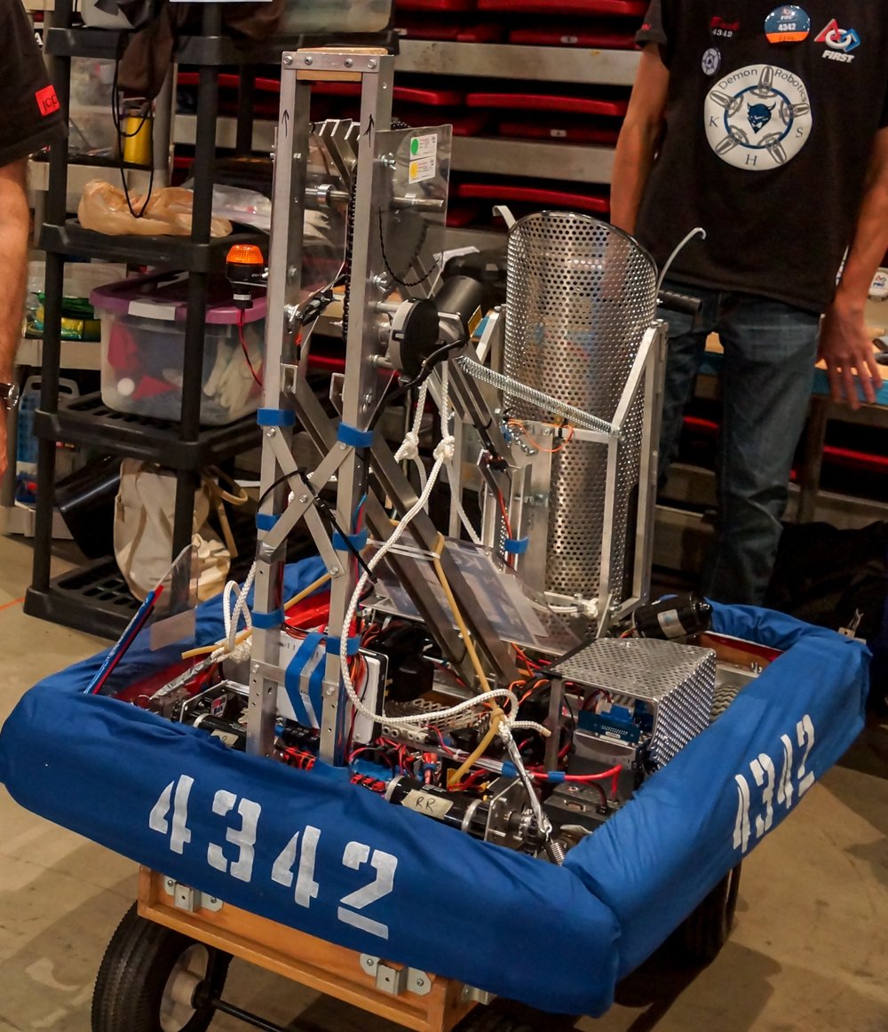 Robots & Team History — Demon Robotics 4342