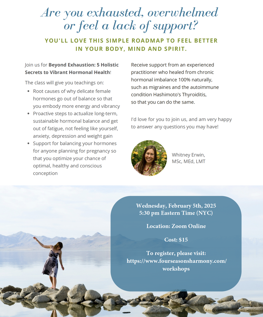 Four Seasons Harmony Holistic Health, Healing, & Ayurveda
