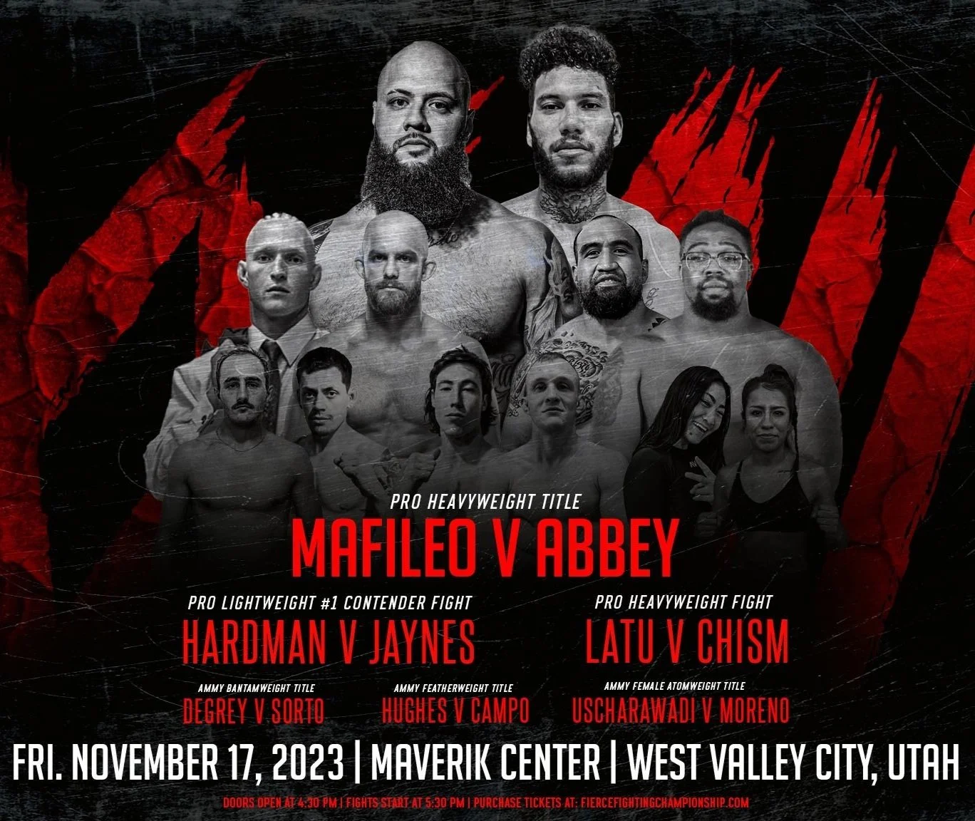 Fierce Fighting Championship | Utah's largest MMA promotion
