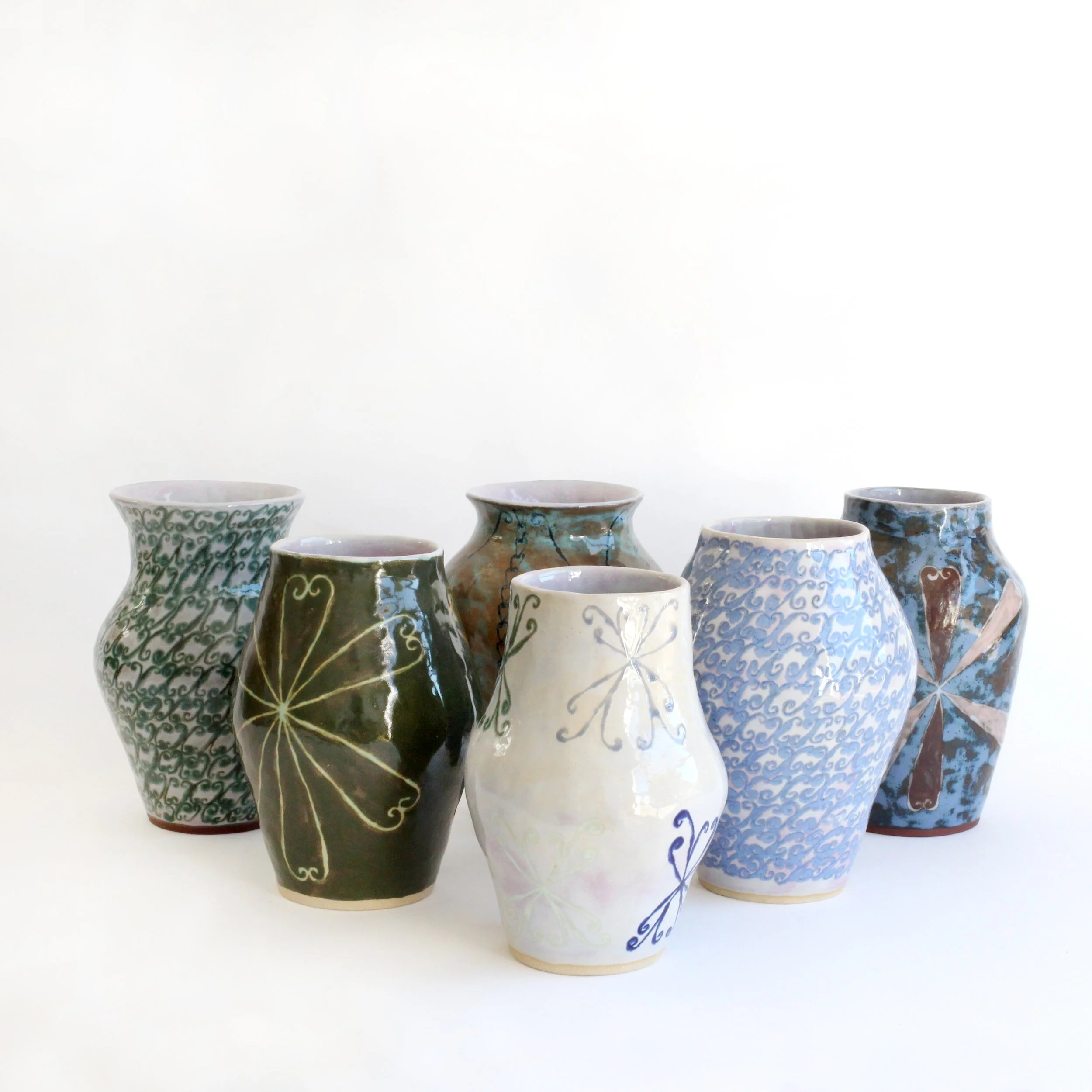 artisan vases + arrangements — HILARY HORVATH FLOWERS