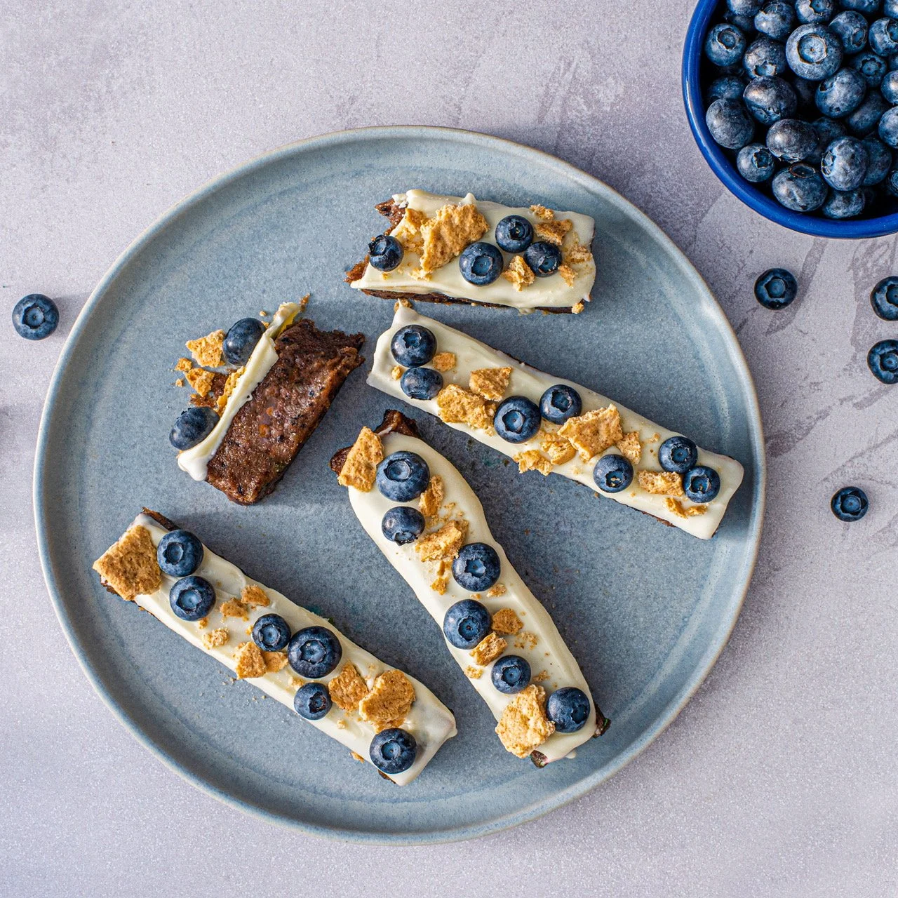 National Fruits & Veggies Meal Plan with 5 Blueberry Inspired Meals and ...