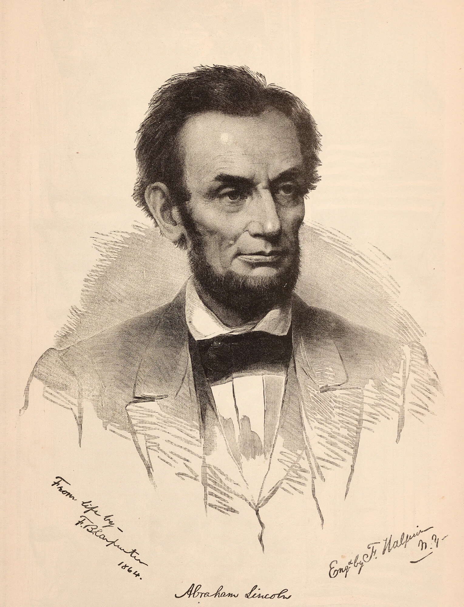 Engravings Of Abraham Lincoln