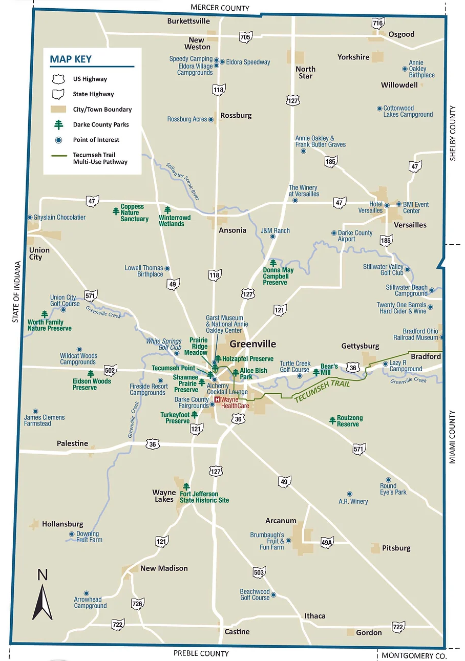 List Of All Parks — Darke County Park District